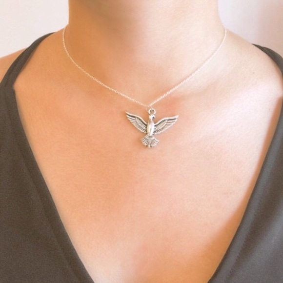 Jewelry | Silver Bird Necklace | Poshmark